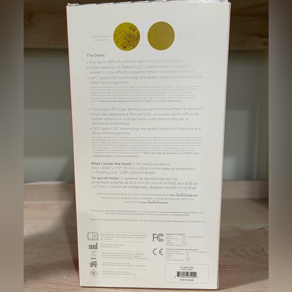 Tech Candy | Other | Tech Candy Uv Sanitizer | Poshmark